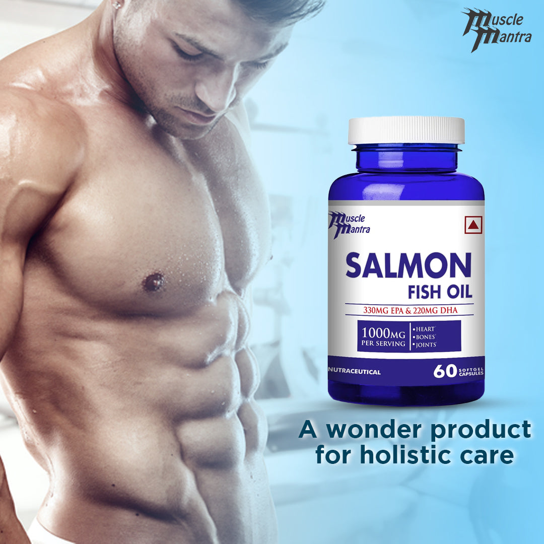 Muscle Mantra | Salmon fish oil | Omega 3 fatty acids | Good health