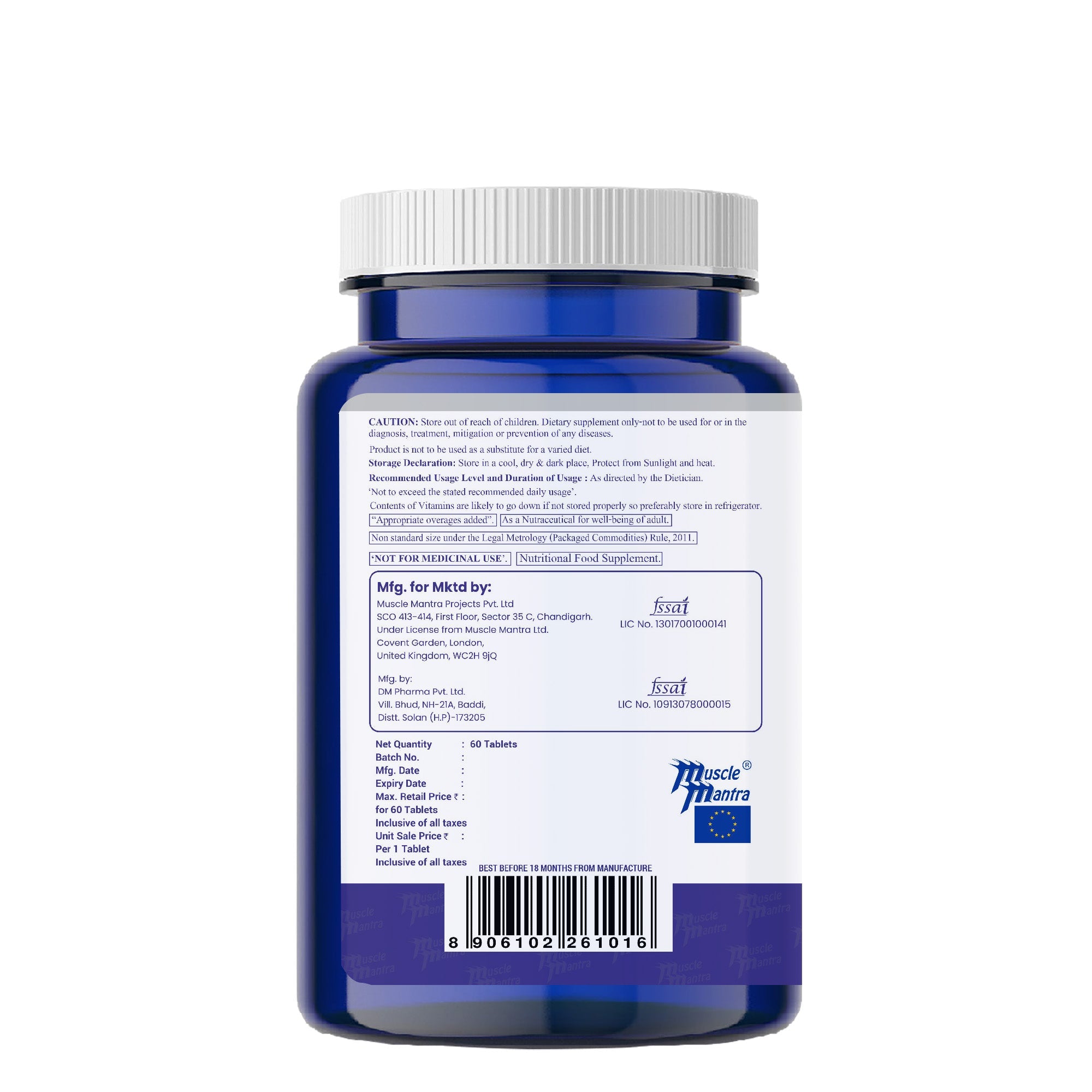 Muscle Mantra | Liver Detox Tablet | Better Digestion & Detoxification